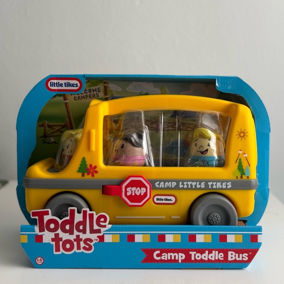 Little Tikes | Toys | Toddle Tots Camp Toddle Bus Yellow And Blue ...